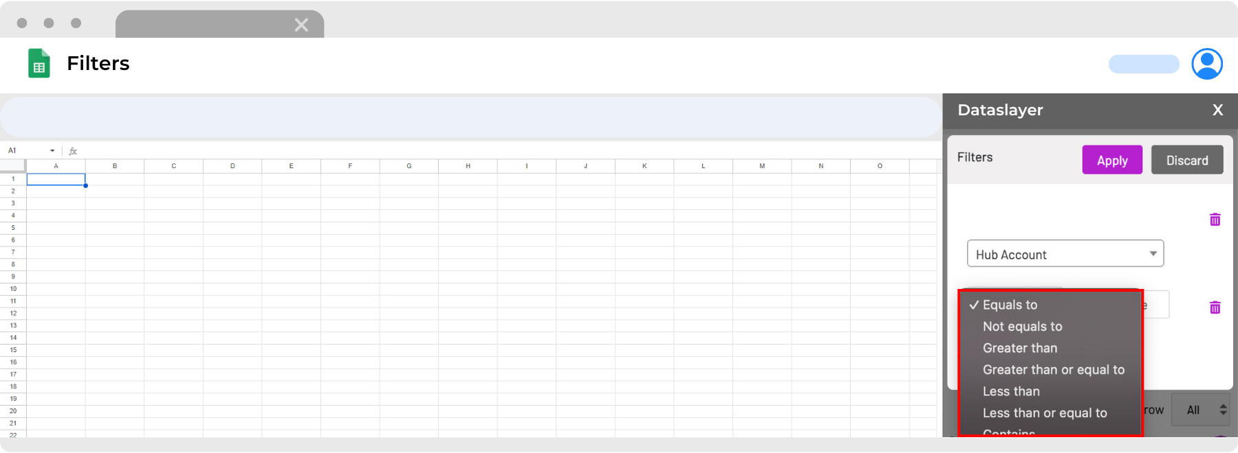 Entendiendo los filtros en Dataslayer